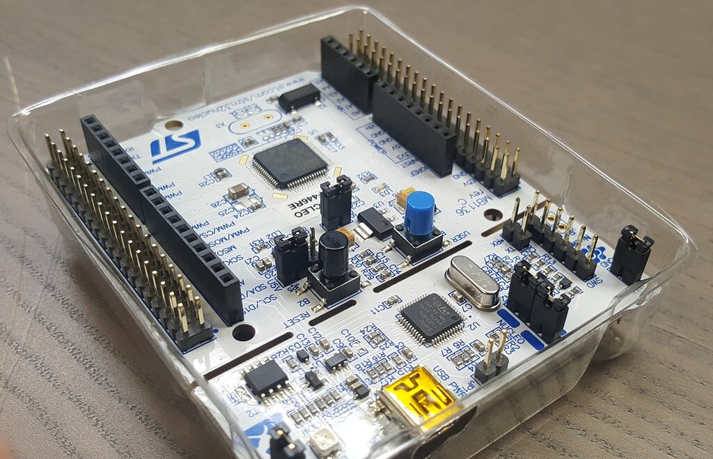 Nevermind: DIY Nucleo Tray - SimpleFOC Community