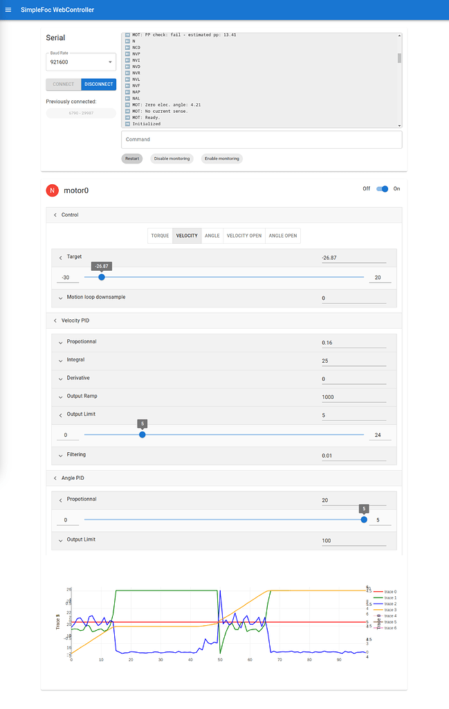 I built a web app to replace SimpleFOCStudio - developement - SimpleFOC Community