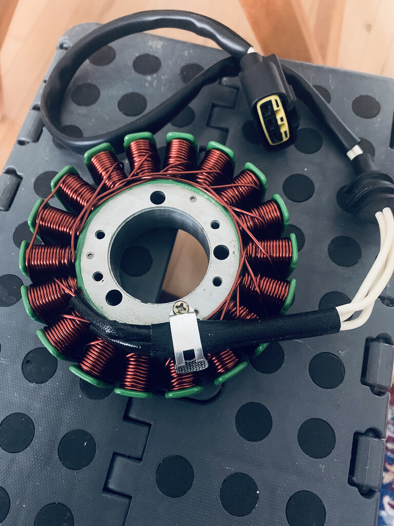 YAMAHA YFZ R1 Stator conversion - ARC Pump Project - developement ...