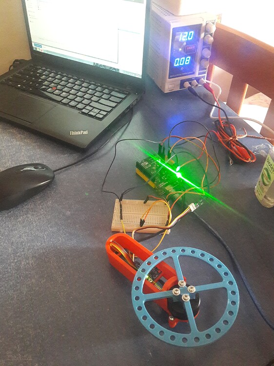 Reaction wheel inverted pendulum - hardware support - SimpleFOC Community