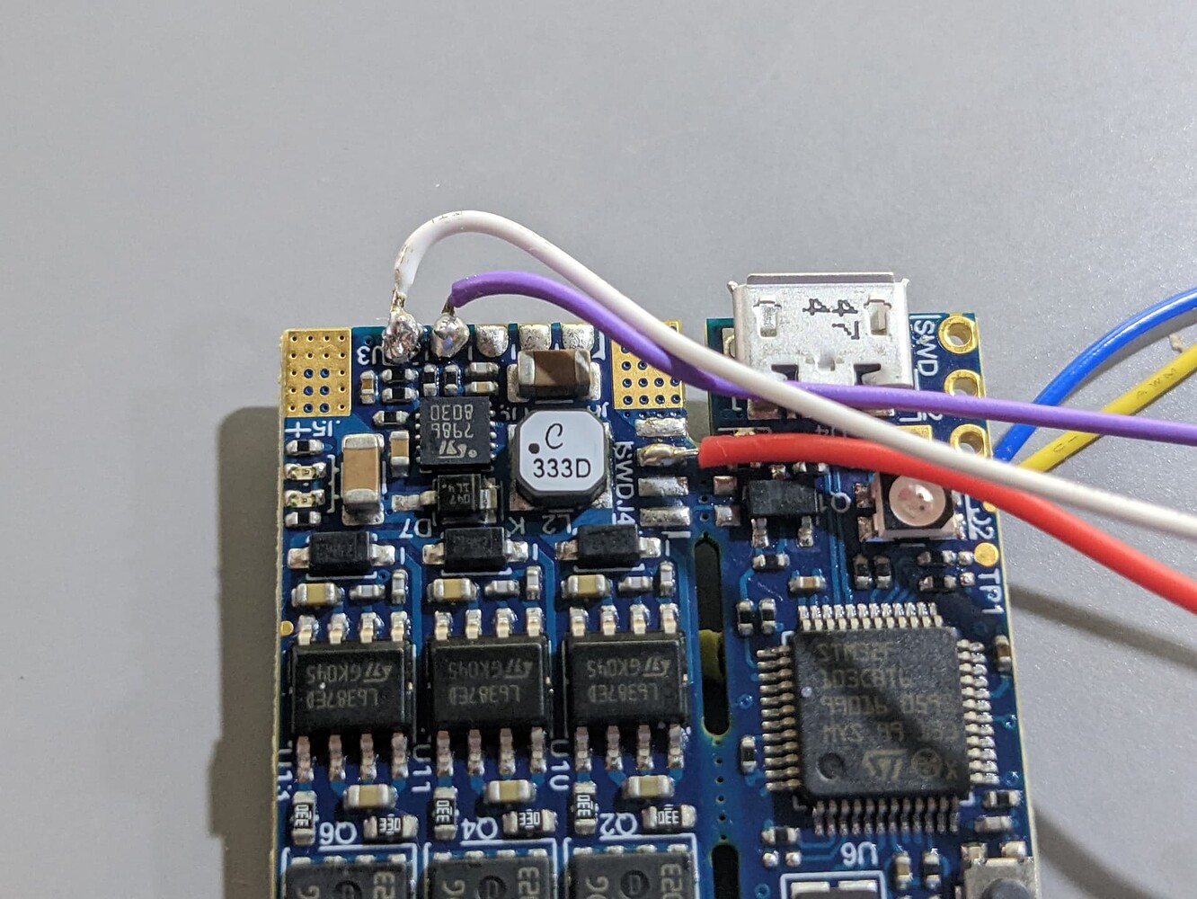 B-G431B-ESC1: Beginner guide + I2C guide - hardware support - SimpleFOC ...