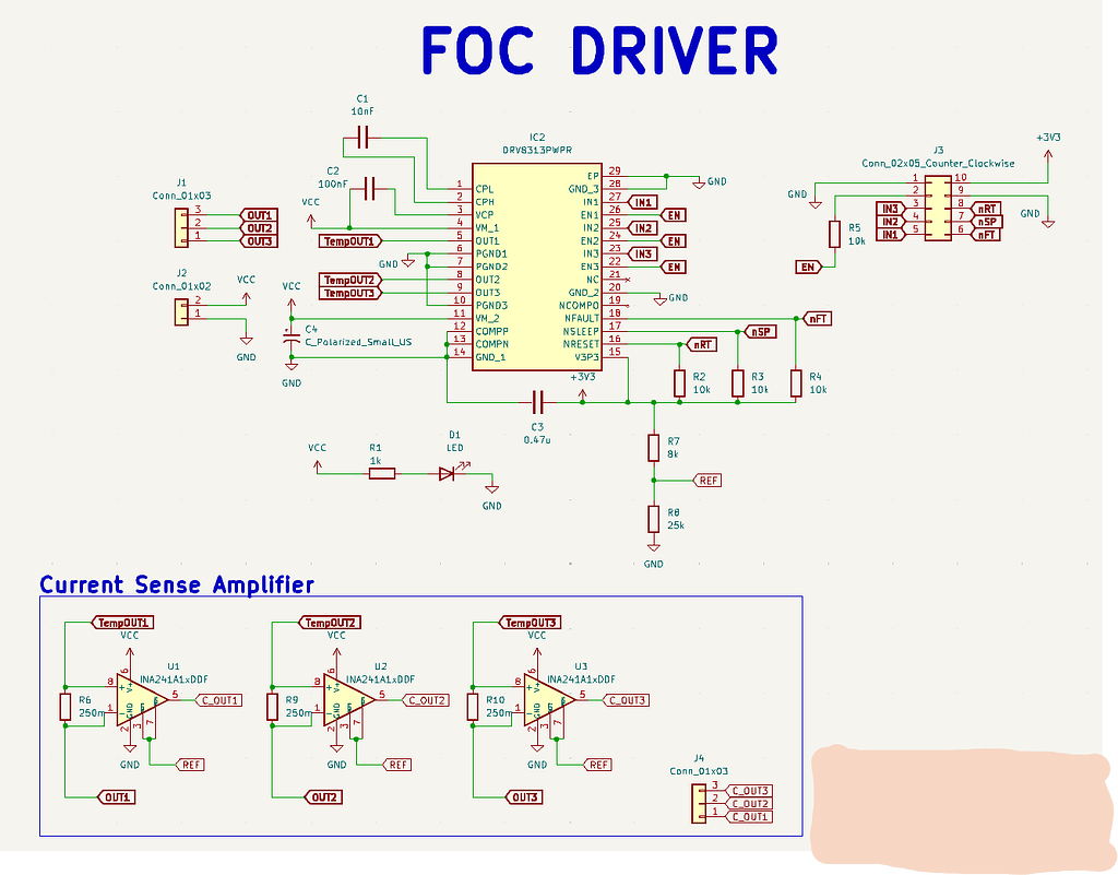 Simplefoc mini with in-line current sensing - hardware support ...